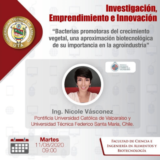 Alumna de tercer año del Doctorado en Biotecnología presenta en ...